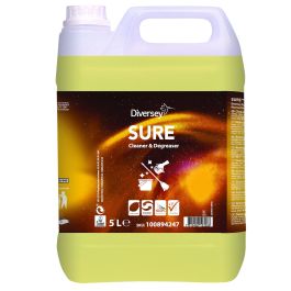 SURE Cleaner & Degreaser - 5 liter l Städ och rengöringsmedel l ...